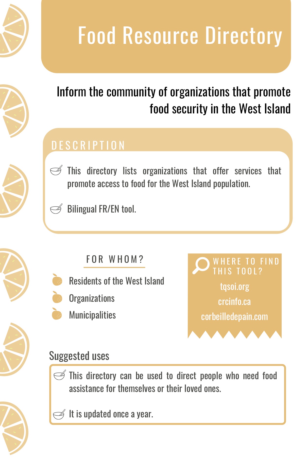 Food Security Toolbox - TQSOI